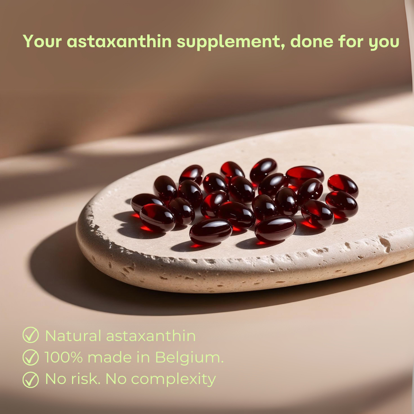 Natural Astaxanthin Softgels – 4mg | In Bulk capsules | axabio®